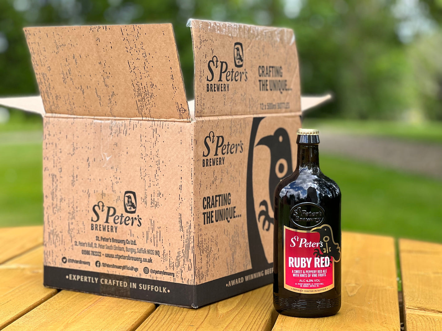 Ruby Red Ale - 20% OFF! – St. Peter's Brewery